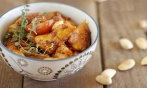 Cocina Arabe - Pollo a la miel con almendras
