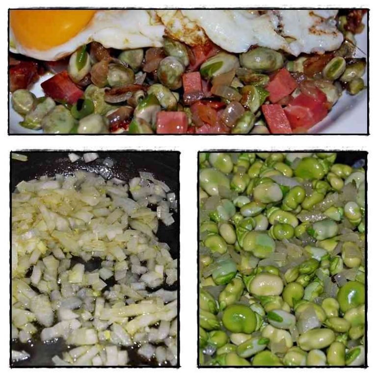 Habas con jamón - Revista Cocina