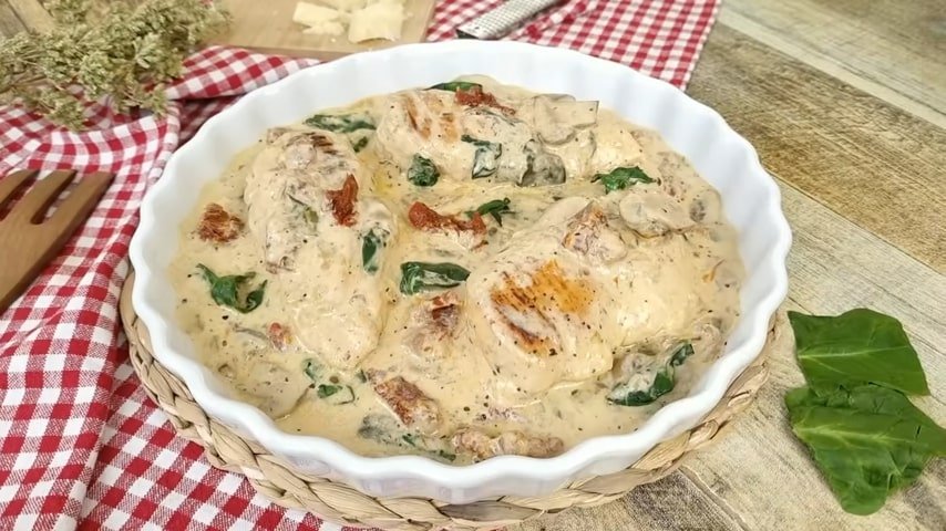Pollo a la Toscana Receta Fácil y Deliciosa - Revista Cocina